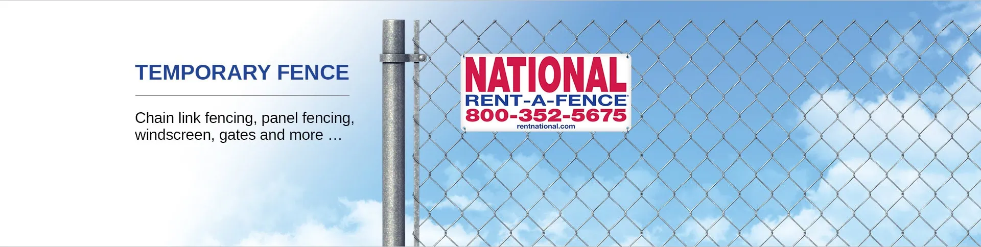 Temporary Fence Rentals | National Rent A Fence