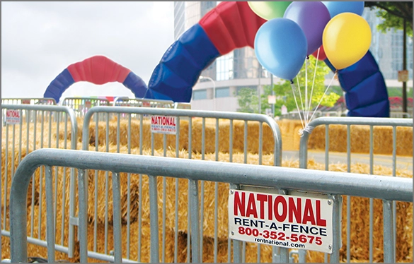 Temporary Fence Rentals | National Rent A Fence