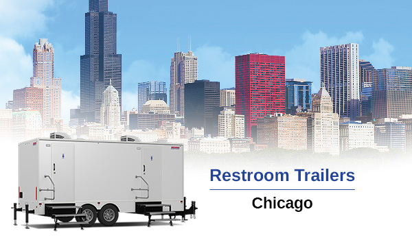 Luxury Restroom Trailer in Chicago | National Construction Rentals
