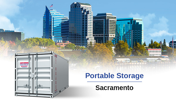 Portable Storage Containers | Sacramento | National Construction Rentals®